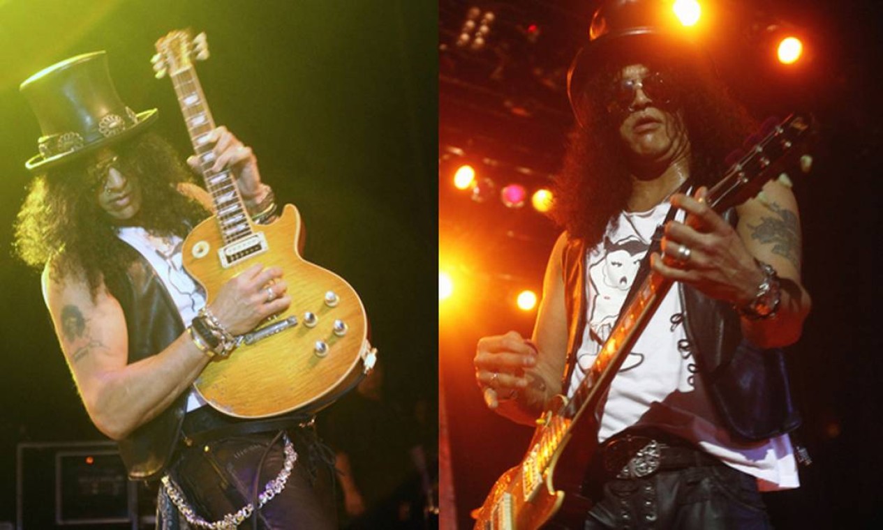 As 1001 passagens de Slash pelo Brasil em fotos - Jornal O Globo