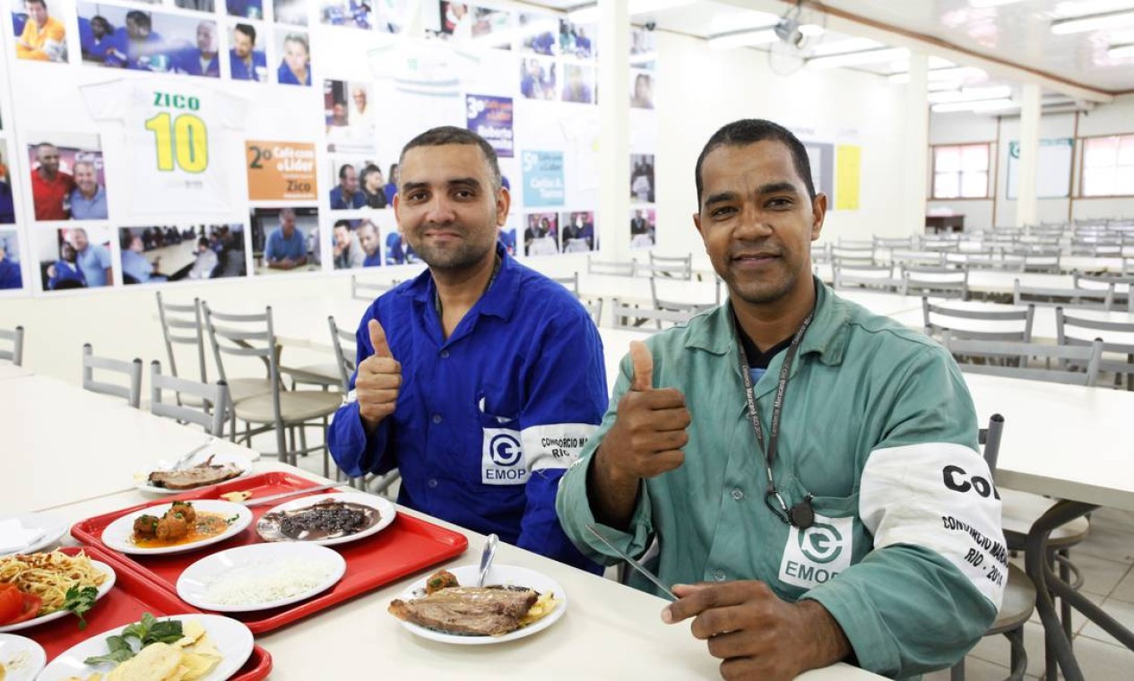 Os bastidores da cozinha da obra do Maracanã - Jornal O Globo