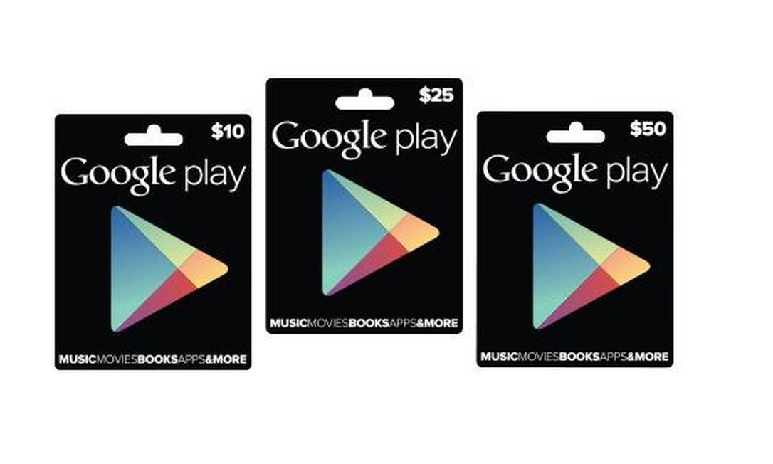 Cartões de presente Google Play já estão disponíveis em três lojas ...