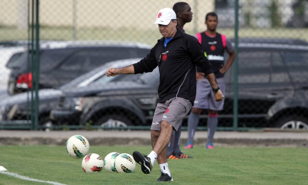 Marcelo mostra otimismo com o time do Vasco - Jornal O Globo