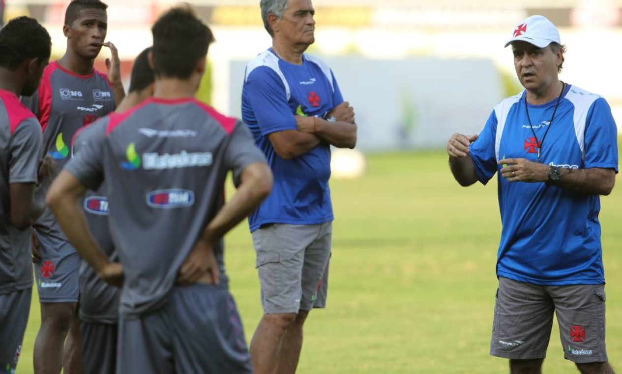 Marcelo Oliveira já espera ver o Vasco com seu estilo - Jornal O Globo