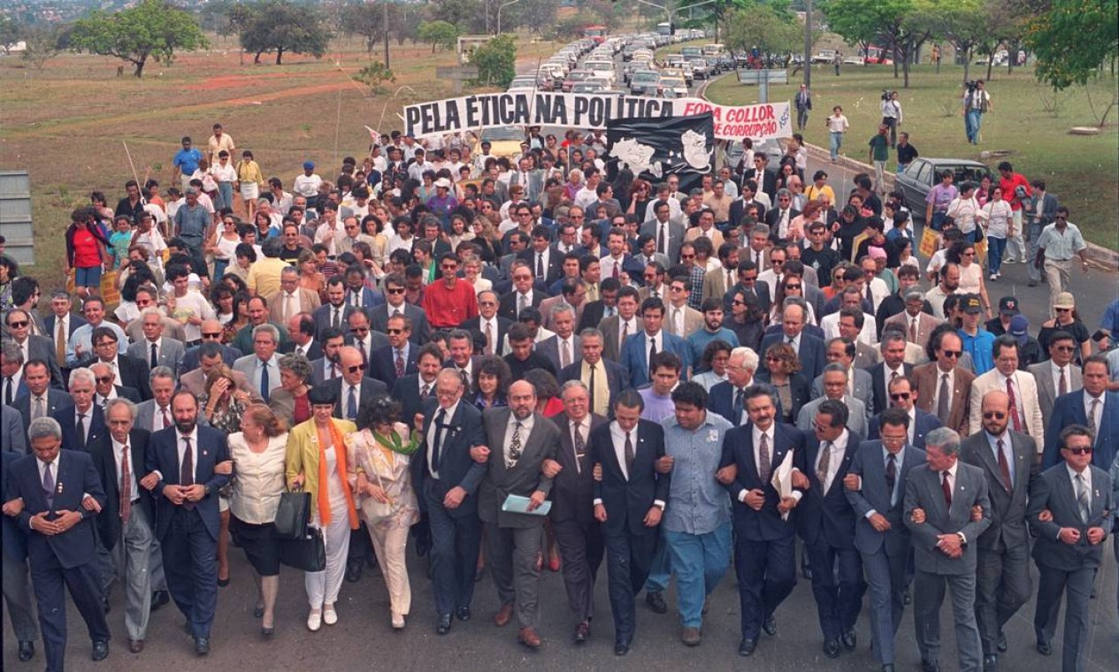 Os 20 anos do impeachment de Fernando Collor - Jornal O Globo