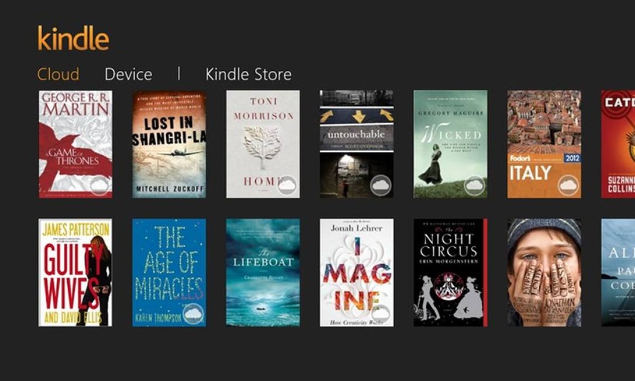 Amazon lança aplicativo do Kindle para Windows 8 - Jornal O Globo