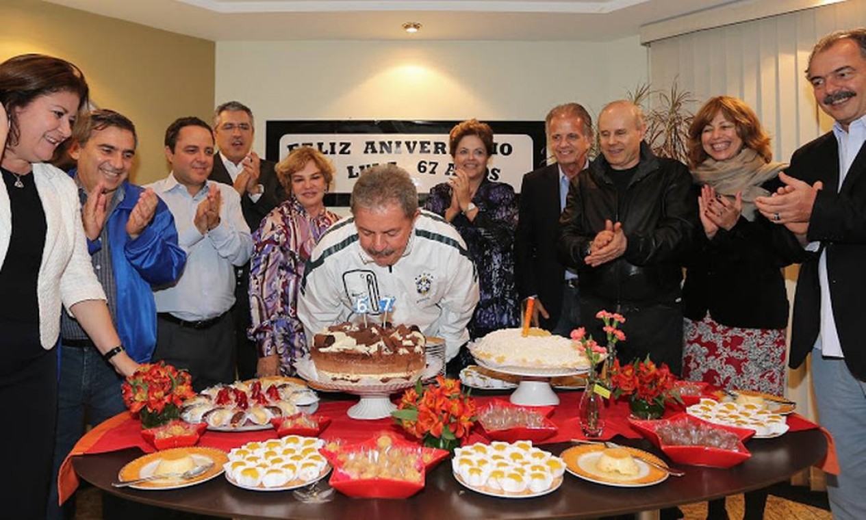 Dilma comemora aniversário de Lula em SP - Jornal O Globo