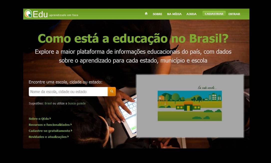 Nova plataforma permite cidadão a acompanhar evolução da educação ...