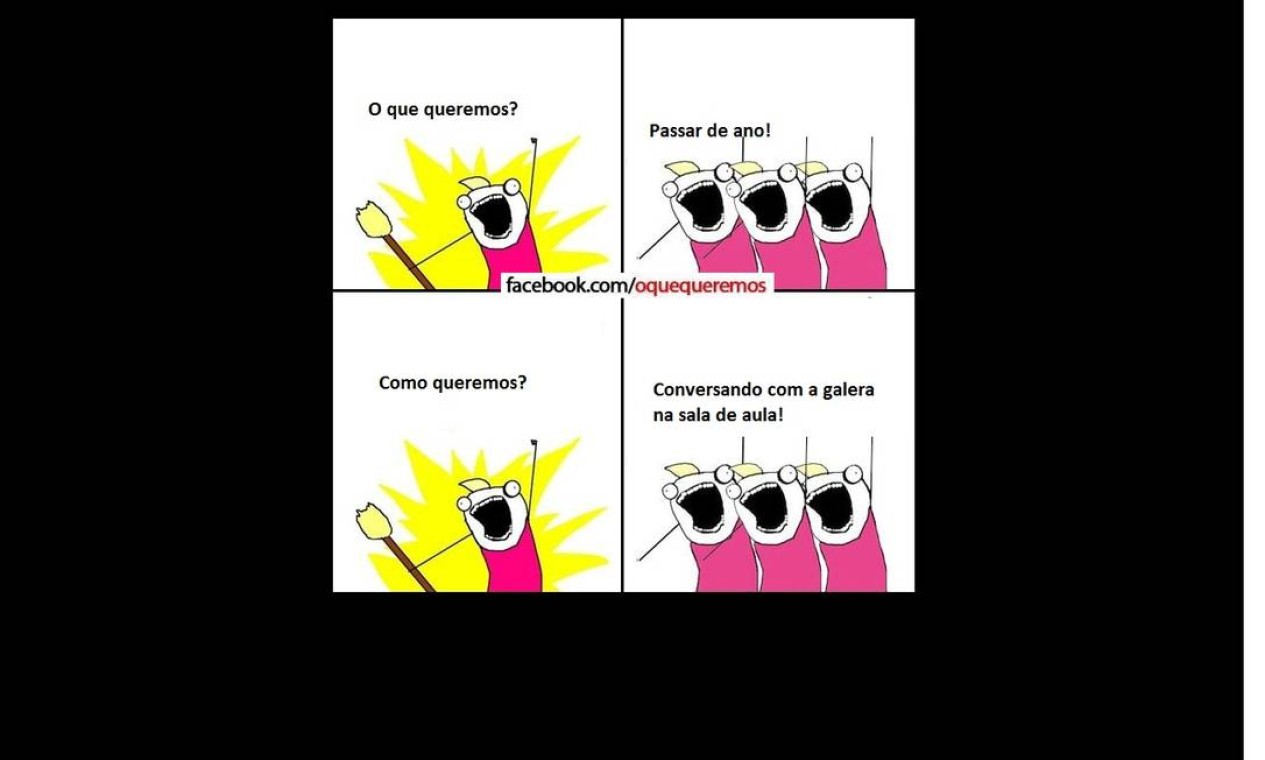 Conheça algumas tirinhas do ‘O que queremos?’ - Jornal O Globo