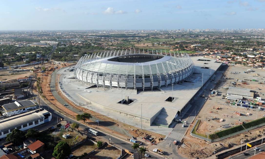 Castelão, o primeiro estádio da Copa de 2014 a ficar pronto - Jornal O ...