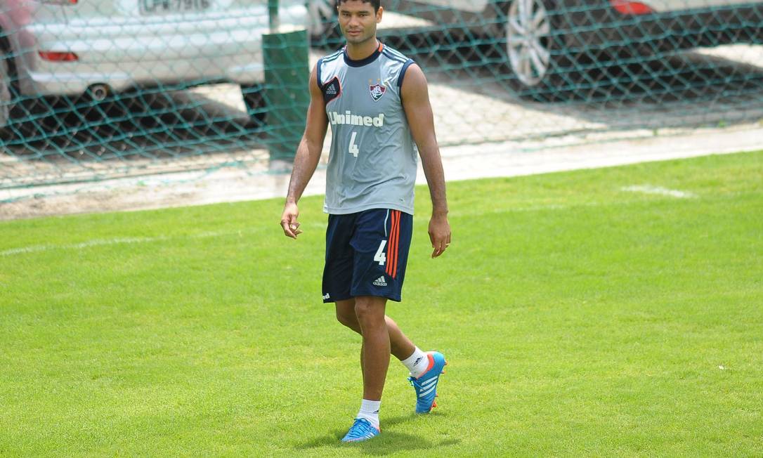 Gum reaparece no gramado e treina no Fluminense - Jornal O Globo