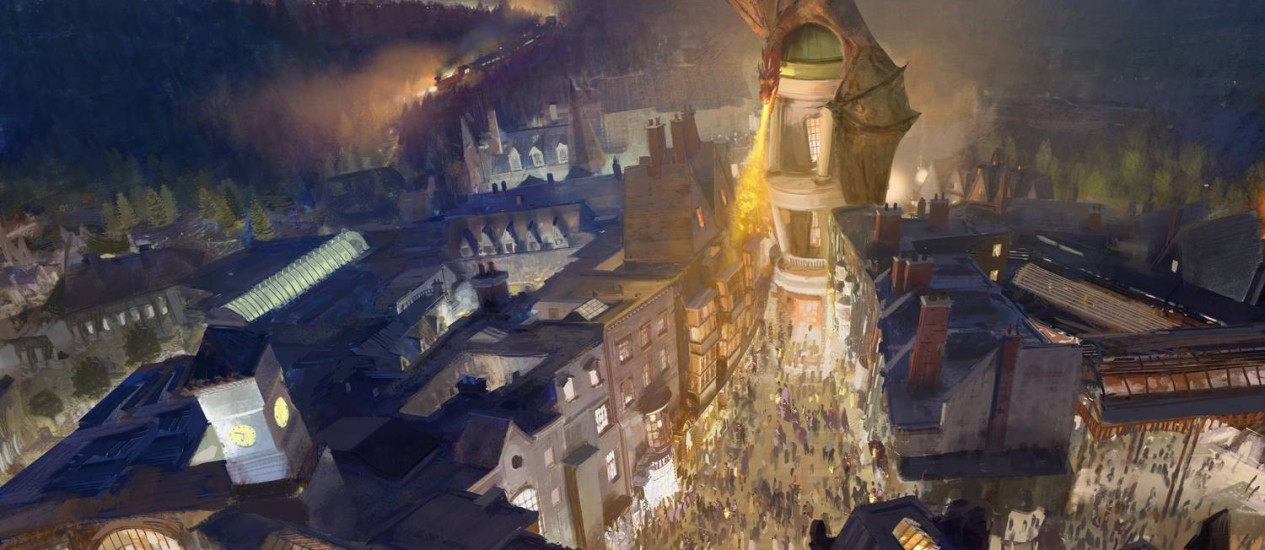 Harry Potter: novos vídeos revelam detalhes do futuro Beco Diagonal em ...