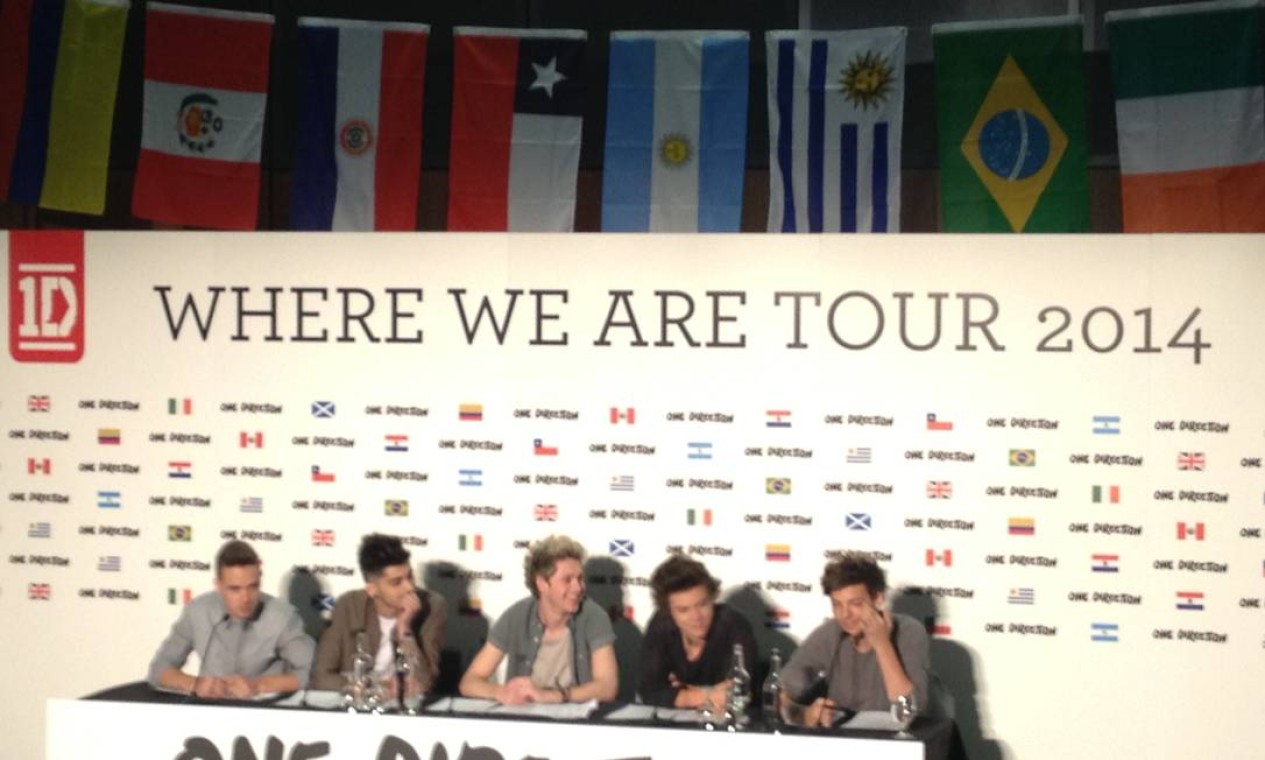 Banda One Direction confirma show no Brasil - Jornal O Globo