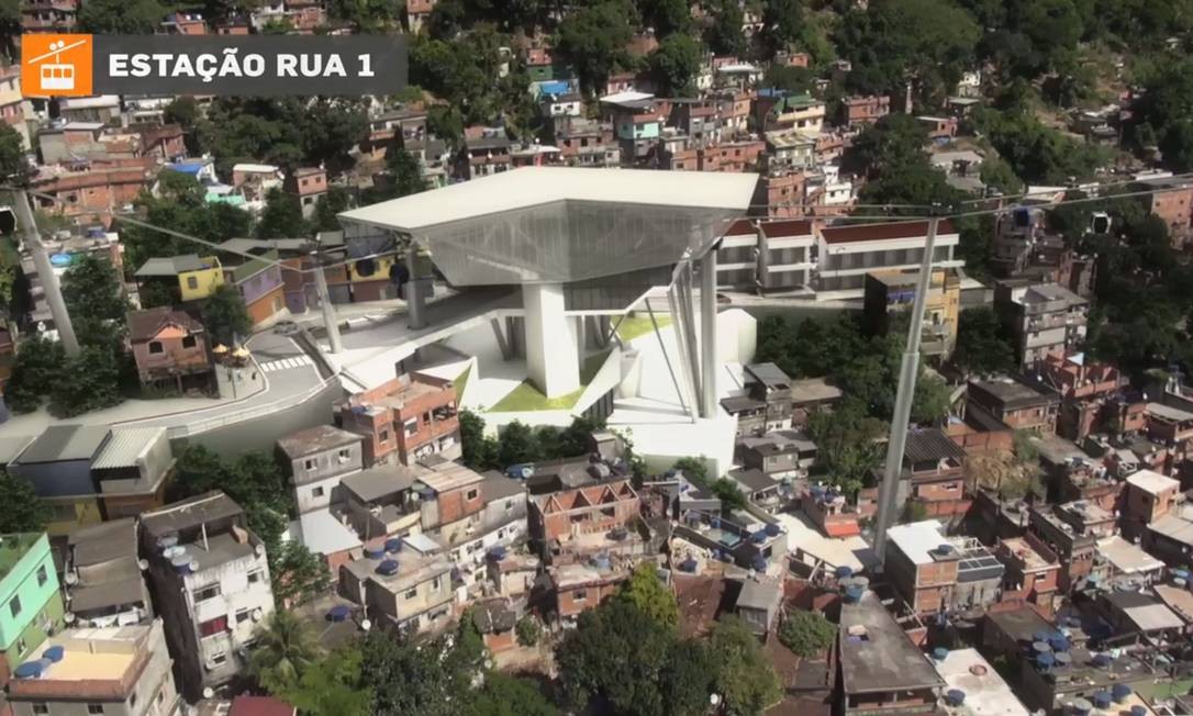 Rocinha vai ganhar escada rolante de 150 metros - Jornal O Globo