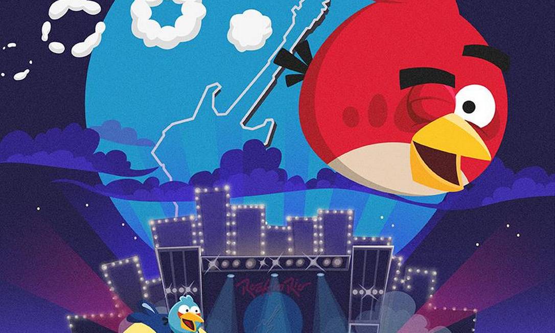 ‘Angry birds’ vai lançar versão do Rock in Rio - Jornal O Globo