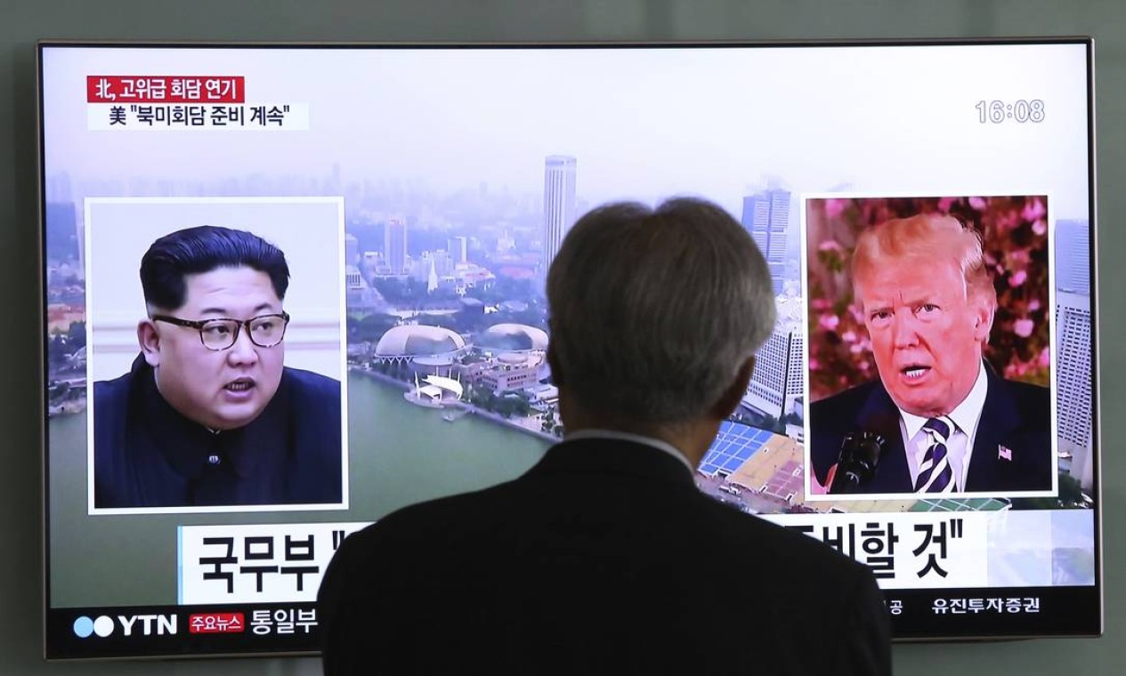 Trump descarta 'modelo líbio' para desnuclearizar Coreia do Norte ...