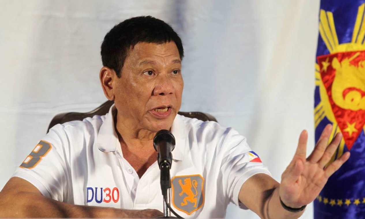 Rodrigo Duterte, presidente filipino, anuncia que vai se retirar da ...