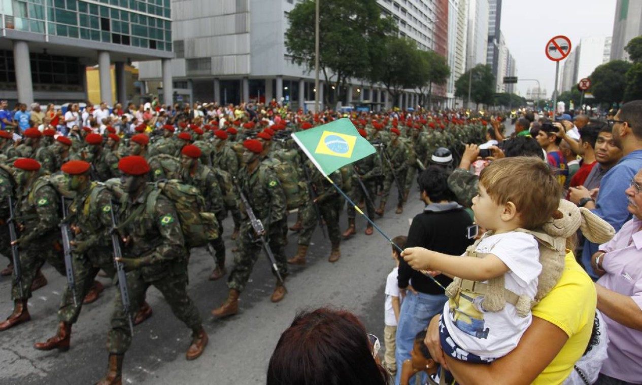 Desfile de 7 de Setembro terá mais de 4 mil participantes - Jornal O Globo
