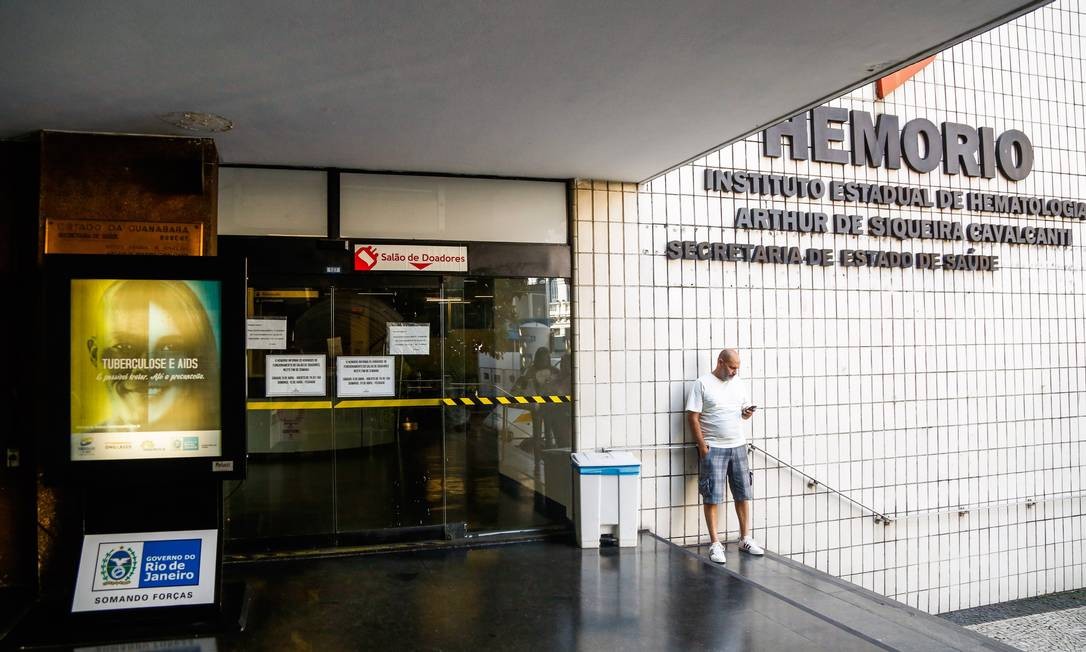 Hemorio voltou a fazer coleta de sangue normalmente nesta segunda ...