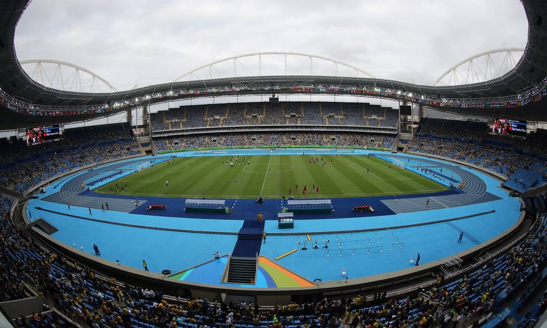 Primeiro dia de jogos no Engenhão é marcado por falhas na organização ...