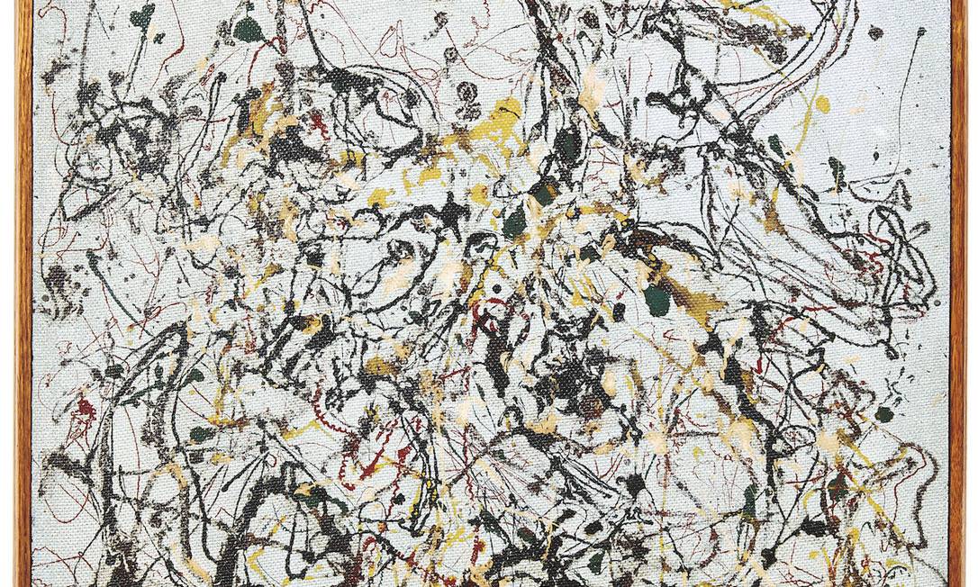 Quadro de Pollock, do acervo do MAM, não atinge o mínimo em leilão em ...